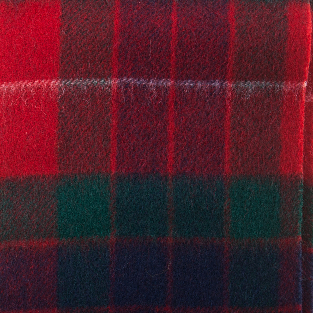 Lambswool Scottish Tartan Clan Scarf Fraser Red – Marchbrae